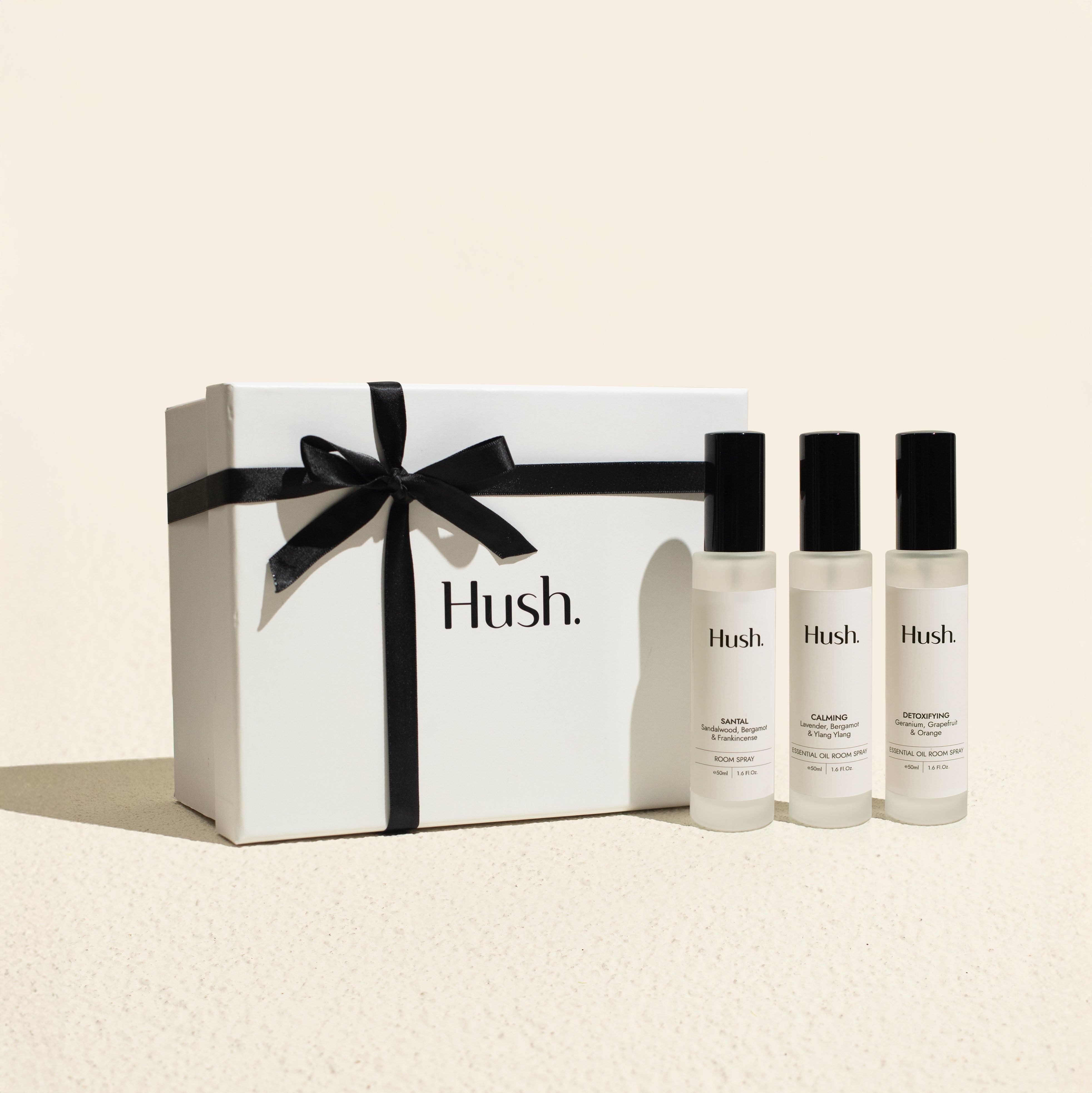 Room Spray Trio Gift Bundle – Hush Candle